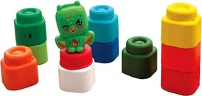 Clementoni Soft Clemmy / Sada měkkých kostek / 10 kusů / figurka draka