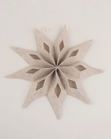 Vánoční ozdoba Nivalis I beige 50 cm