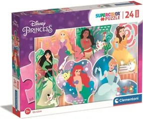 Clementoni PUZZLE Disney princezny MAXI / 24 dílků / od 4 let