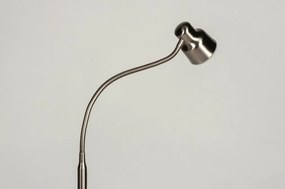 Stojací designová lampa Silver Yalle