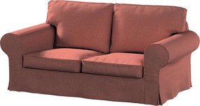 Potah na pohovku IKEA  Ektorp 2-místná, nerozkládací barva hnědá látka pletený vzor