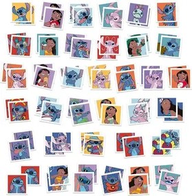 EDUCA Pexeso Stitch v kufříku / 72 kartiček