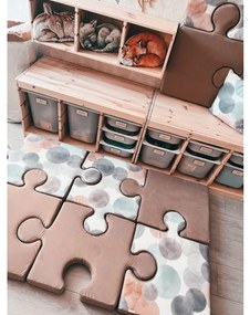 MUMMA Hrací podložka Puzzle Béžová