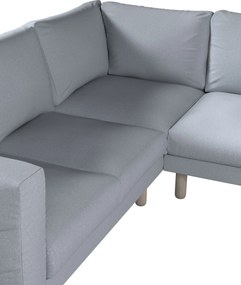Potah na pohovku IKEA Norsborg rohová 4-místná barva modrá látka pletený vzor