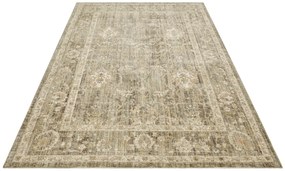 Nouristan - Hanse Home koberce Kusový koberec Cairo 105592 Luxor Black Cream – na ven i na doma - 120x170 cm