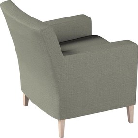 Potah na křeslo IKEA Karlstad barva šedá látka pletený vzor