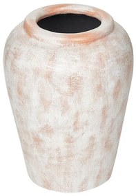 Pálená hlína Dekorativní váza 42 Béžová MIRI Beliani