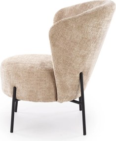 Čalouněné designové křeslo CEZAR béžové
