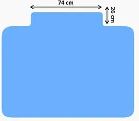SILTEX Q 1.21x1.52m Podložka na koberec