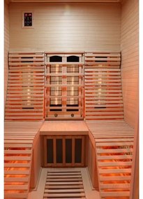 NIKIDO - S Infrasauna OSLO pro 2 osoby, 150x150x200 cm ( J40150 )