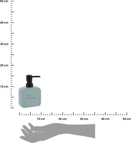 Dávkovač mýdla Julia, mátová/s černými prvky, 225 ml