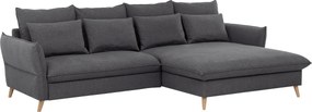 XXXLutz ROHOVÁ SEDAČKA, textil, šedá MID.YOU - Sedací soupravy - 000694006707
