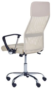 Kancelářská židle béžová DESIGN Beliani