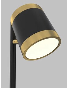 Wofi 8003-104S - LED Stmívatelná stolní lampa TOULOUSE LED/10W/230V černá/zlatá