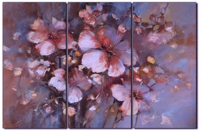 Obraz na plátně - Květ mandlí, reprodukce ruční malby 1273FB (90x60 cm  )