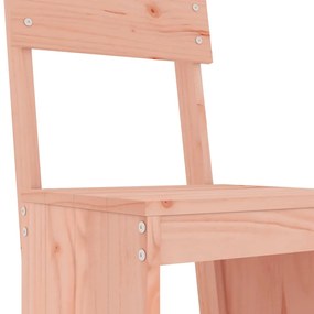 Barové stoličky 2 ks 40x48,5x115,5 cm masivní dřevo douglasky
