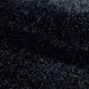 Ayyildiz koberce Kusový koberec Brilliant Shaggy 4200 Black - 160x230 cm