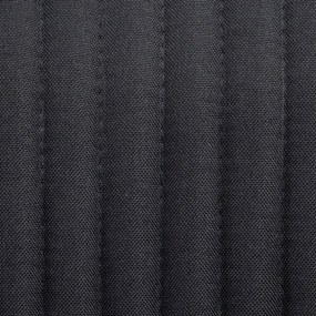 Jídelní židle 4 ks černé textil 277106