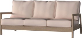 Potah na pohovku IKEA  Lillberg 3-místná nerozkládací barva růžová látka pletený vzor