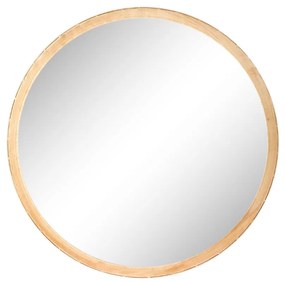 Zlaté kovové zrcadlo Elano