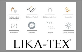 Doppler NOVA PARIS LIKA-TEX® zahradní sedací souprava 6+1 šedá