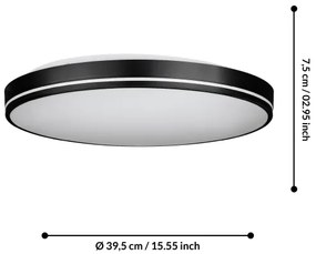 Eglo 75706 - LED Stmívatelné stropní svítidlo LED/22W/230V 3000-6500K + DO