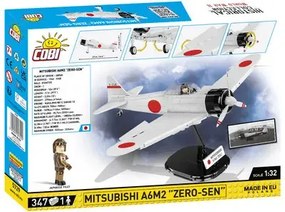 COBI 5729 Japonský stíhací letoun Mitsubishi A6M2 Zero-Sen / 1:32 / 34