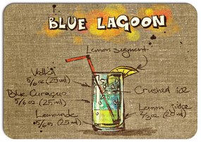 Prostírání - 019, Blue Lagoon