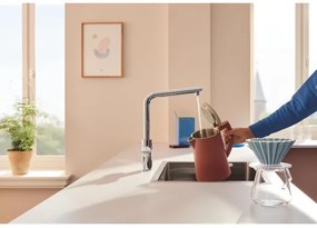 GROHE 30600000 - Dřezová baterie BLUE PURE L-výpusť lesklý chrom