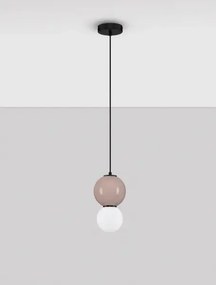 Designový lustr Noesis 15 Kávová