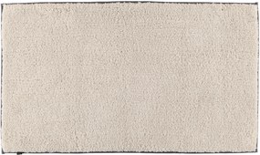 Koupelnový kobereček Cawo hladký protismykový 70 x 120 cm béžový