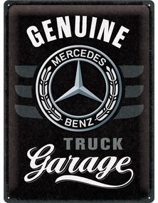 Postershop Plechová cedule: Daimler Truck Garage - 30x40 cm