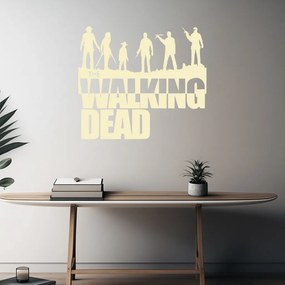 Živá Zeď Samolepka na zeď The Walking Death Barva: černá