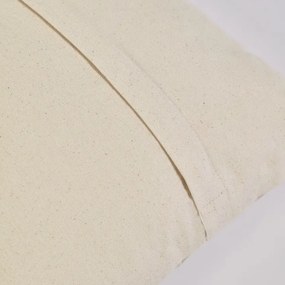 OnaDnes -20% Béžový bavlněný povlak na polštář Kave Home Llaru 45 x 45 cm