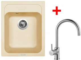 Sinks CLASSIC 400 Sahara+VITALIA CL40050VICL