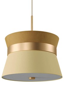 Závěs Easy Light Caramelo L, Ø 45 cm, citrón