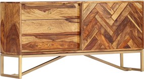 Příborník 118 x 30 x 60 cm masivní akáciové dřevo 247997