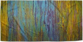 Sablio Ručník Dřevěná abstrakce - 70x140 cm
