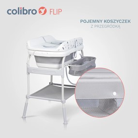 Dětský skládací přebalovací pult s vaničkou Colibro FLIP