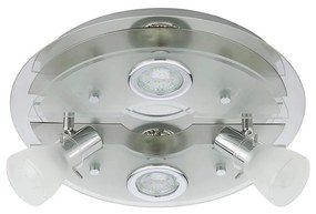 Briloner Briloner 3560-042 - LED Stropní bodové svítidlo VASO 2xGU10/3W + 2xE14/3,2W/230V BL0372