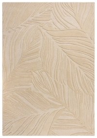 Flair Rugs koberce Kusový koberec Solace Lino Leaf Natural - 160x230 cm