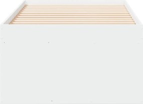 Válenda se zásuvkami bez matrace bílá 75 x 190 cm 3280258