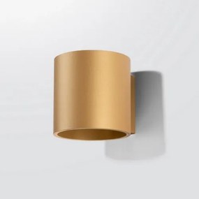 Nástěnné svítidlo SOLLUX ORBIS 1 zlaté G9 1x8W bez žárovky SL.1181