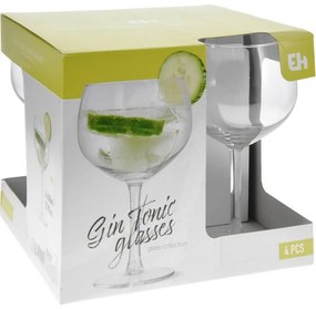 EH 4dílná sada sklenic Gin Tonic, 650 ml