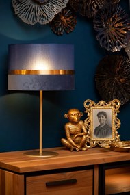 LUCIDE Stolní lampa EXTRAVAGANZA TUSSE průměr 30 cm - 1xE27 - Blue