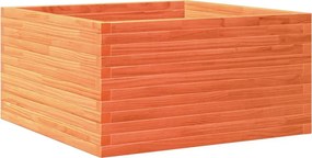 Zahradní truhlík voskově hnědý 90 x 90 x 46 cm masivní borovice 3282426