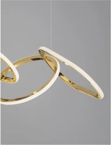 Závěsné LED svítidlo NOVA LUCE GIRISH 41W 3000K 9248110 stmívatelné Triac