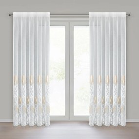 ZÁCLONA NA PÁSCE TILDA 140X270 CM LISTY