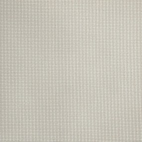 HOMCOM Úložný taburet s víkem, kovový kroužek, dvoubarevný design, kulatý taburet čalouněný chenille 36 x 44 cm Krémově bílý