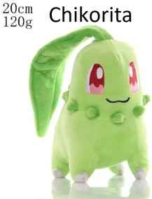 Plyšové hračky Pokémonů cca 20 cm Varianta: Chikorita 20cm